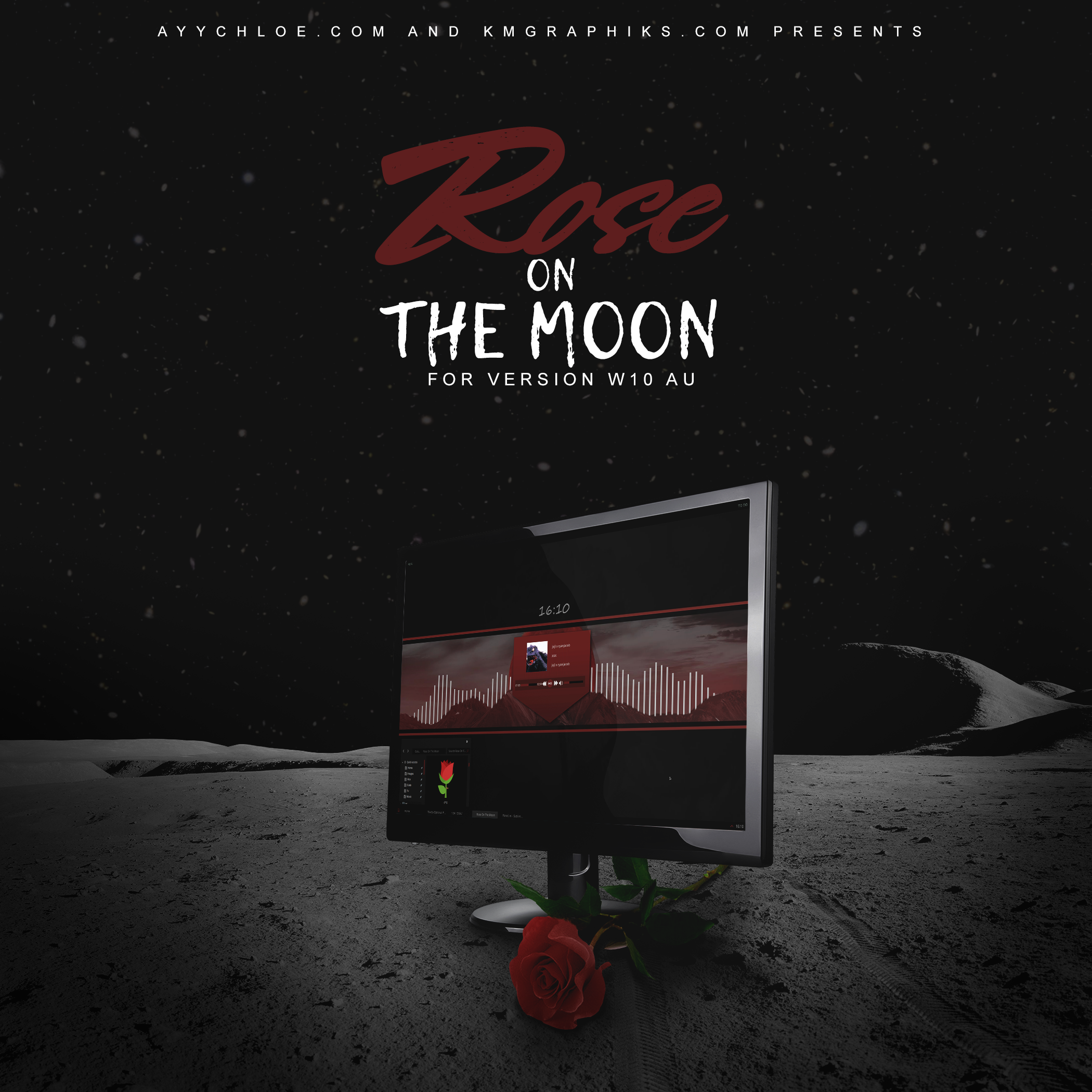 Rose On The Moon for Windows 10 - Enable Windows Theme Customization