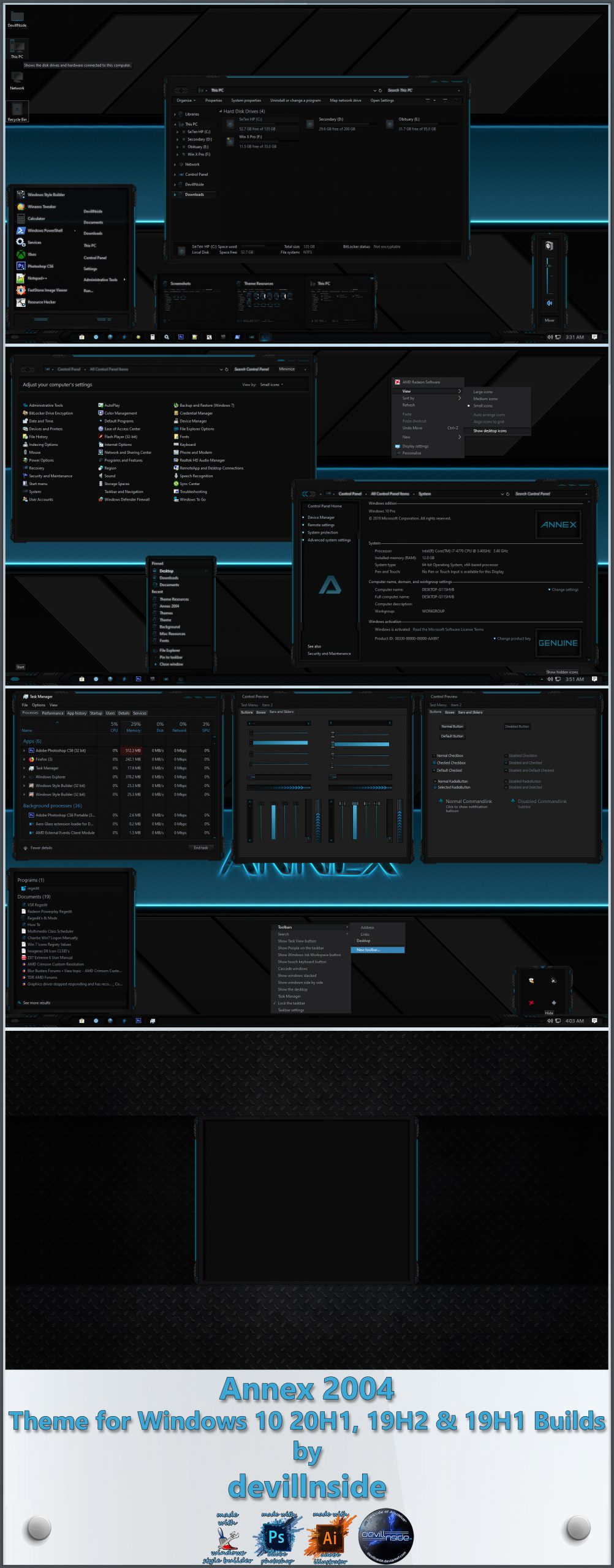 Annex for Windows 10 - Enable Windows Theme Customization