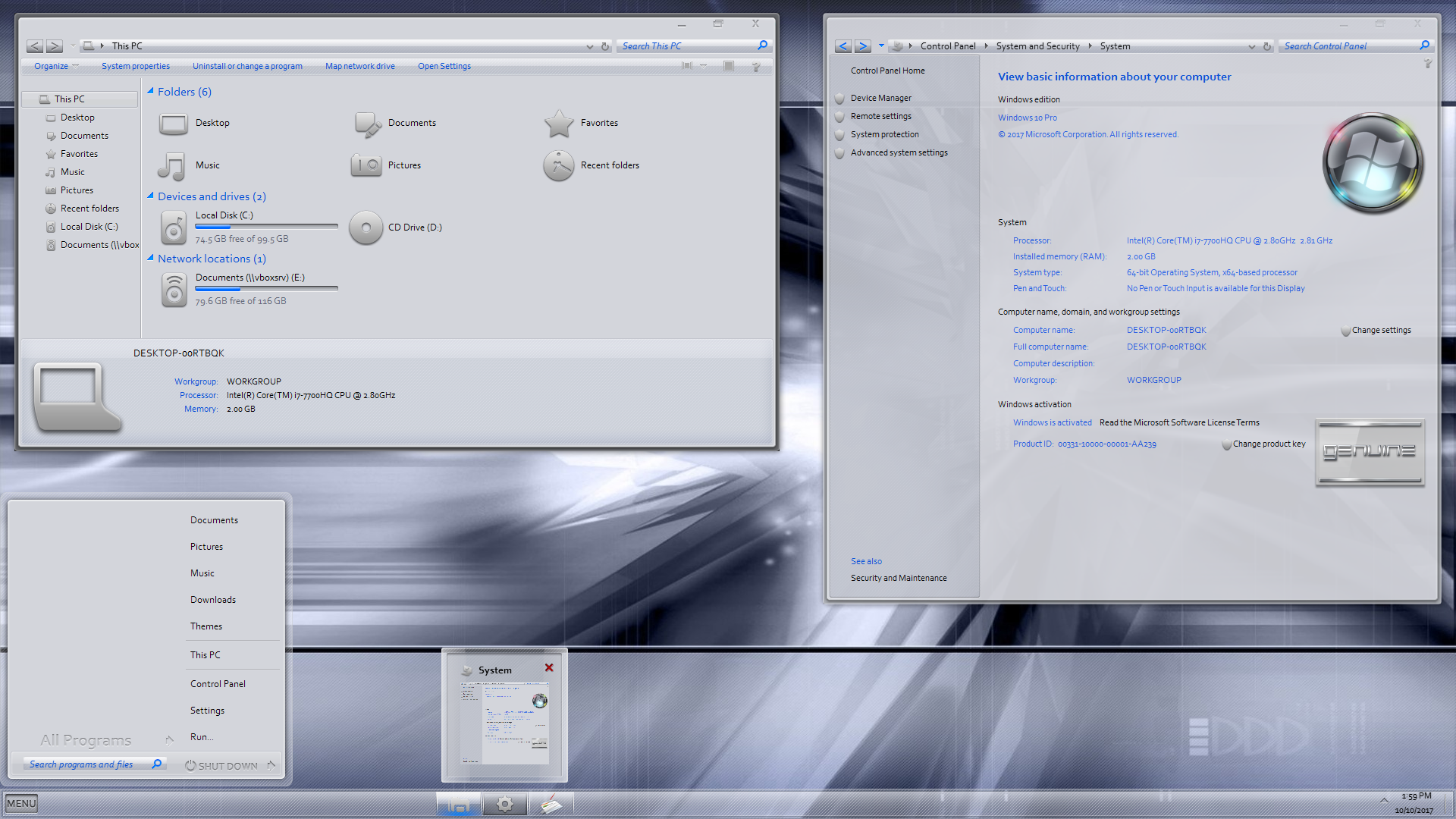 By Design for Windows 10 - Enable Windows Theme Customization
