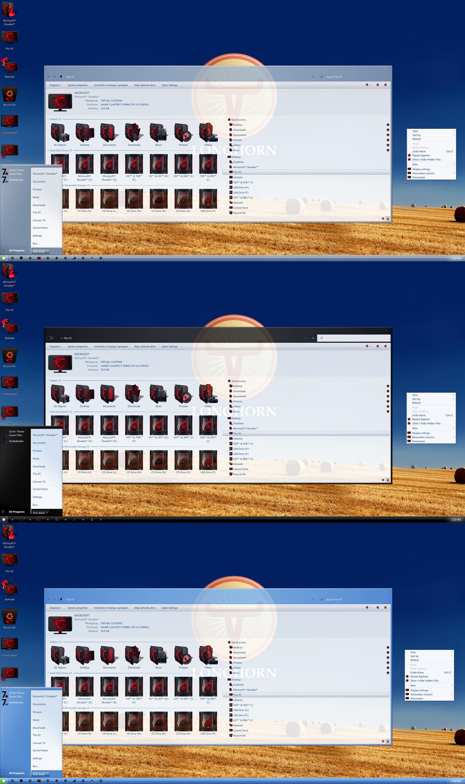 Longhorn Inspirat SE for Windows 10 - Enable Windows Theme Customization
