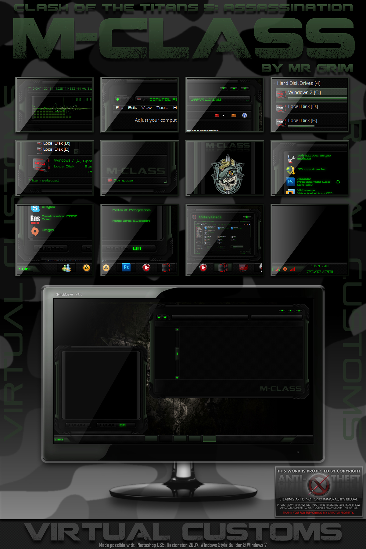 M-CLASS Ultimate edition for Windows 10 – Enable Windows Theme ...