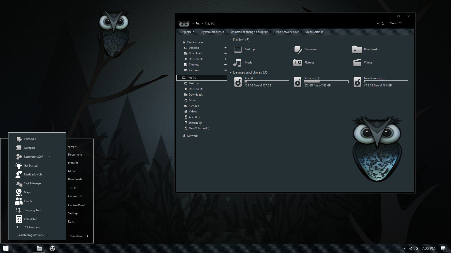 Owl In One for Windows 10 - Enable Windows Theme Customization