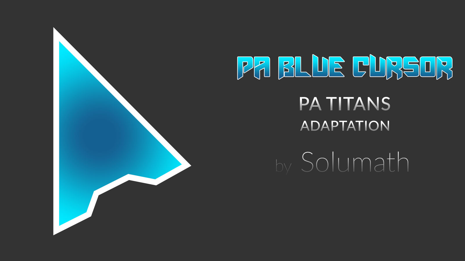PA Blue Cursor Pack - Enable Windows Theme Customization