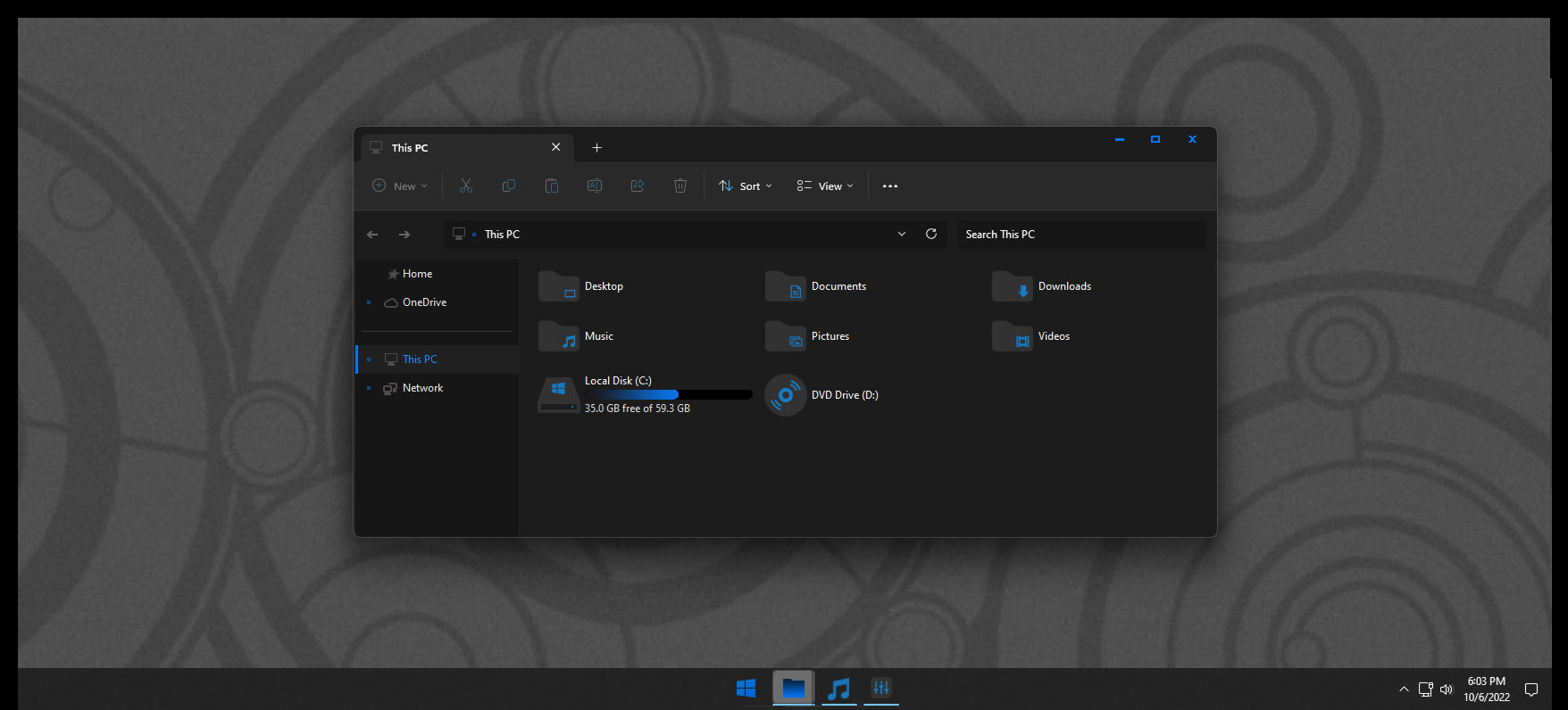 After Dark Blue V1 Theme For Windows 11 Enable Windows Theme
