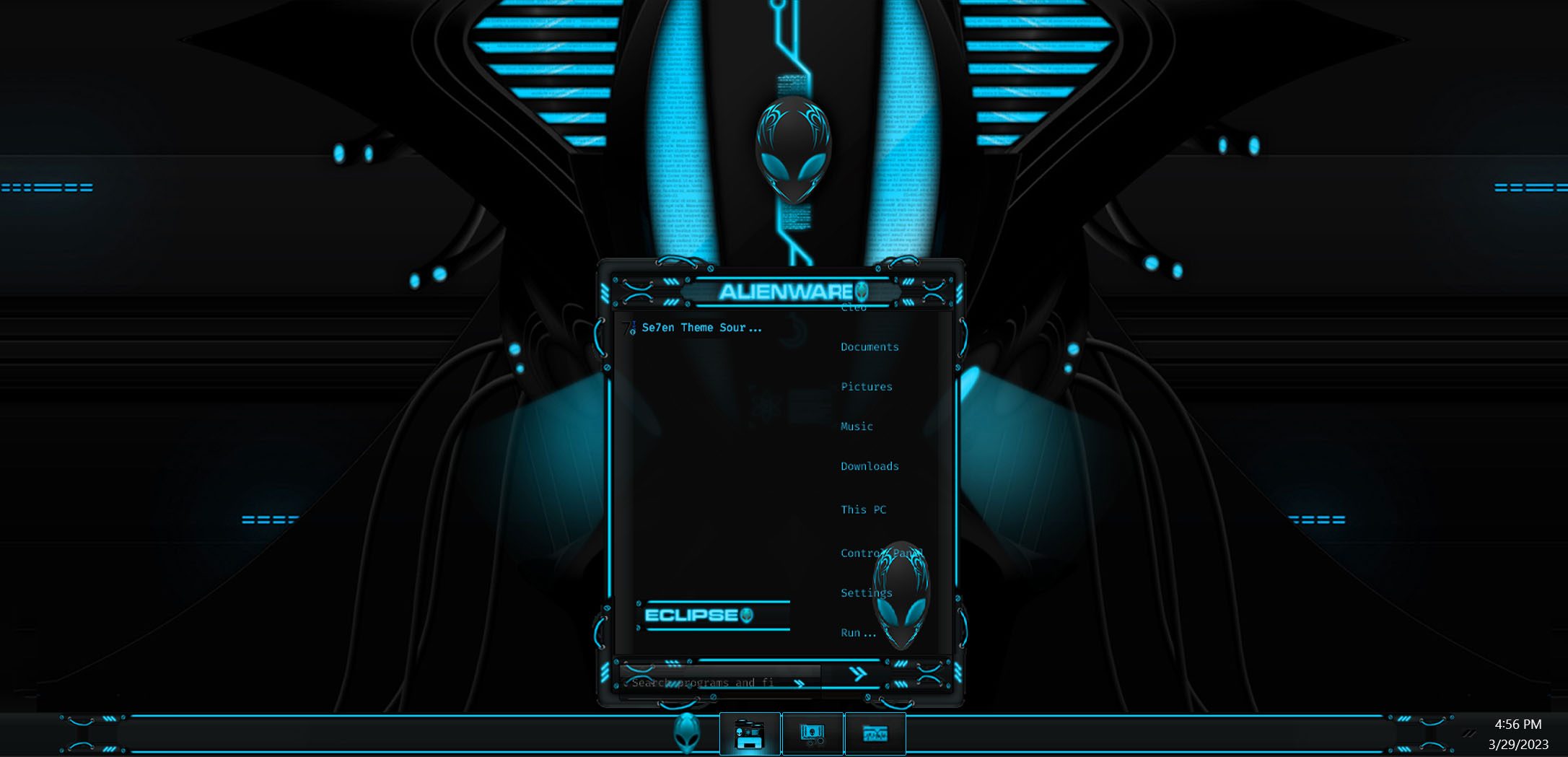 Alienware v3 Theme for Windows 11 – Enable Windows Theme Customization