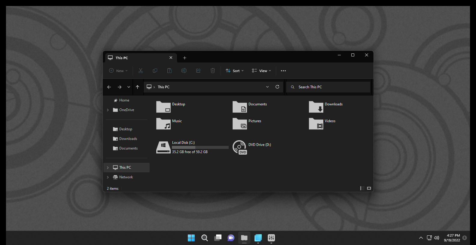 Full Dark V1 Theme For Windows 11 Enable Windows Theme Customization