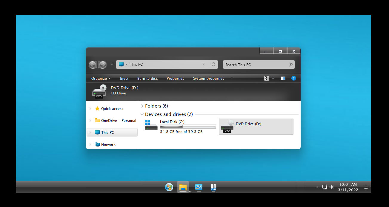 LIVE Black Theme for Windows 11 – Enable Windows Theme Customization