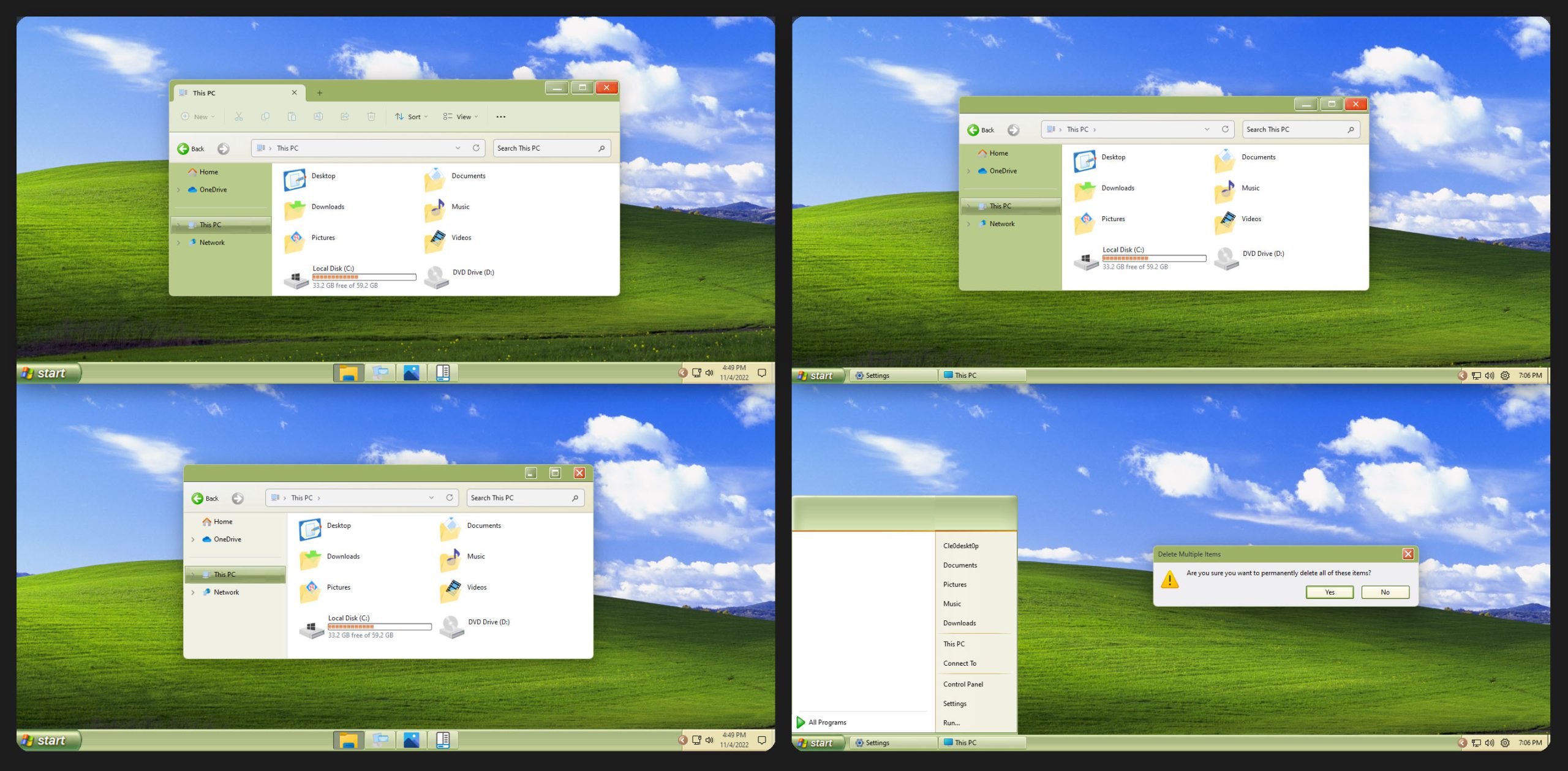 Windows XP Olive NN Theme for Windows 11 – Enable Windows Theme ...