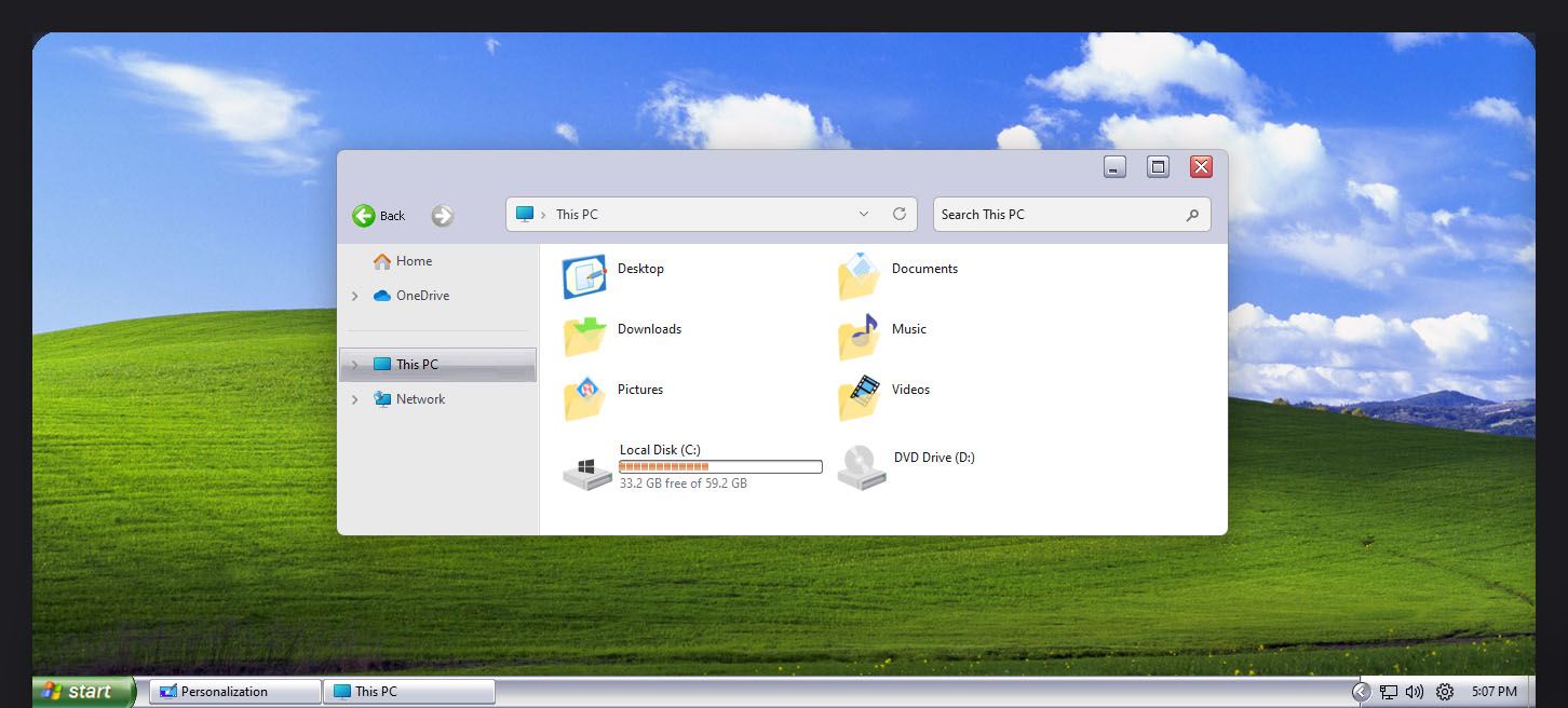 Windows XP Silver v1 Theme for Windows 11 – Enable Windows Theme ...