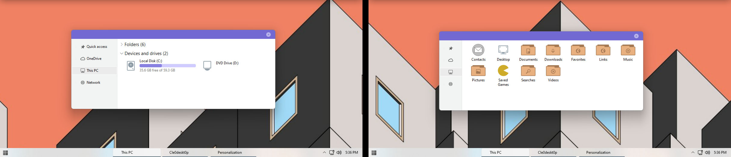 Filato Purple V2 Theme For Windows 11 Enable Windows Theme Customization
