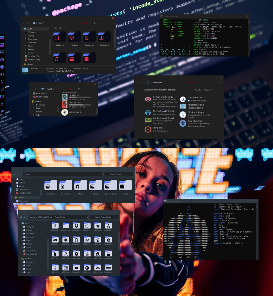 Ariake Icon Theme for Windows 10 - Enable Windows Theme Customization