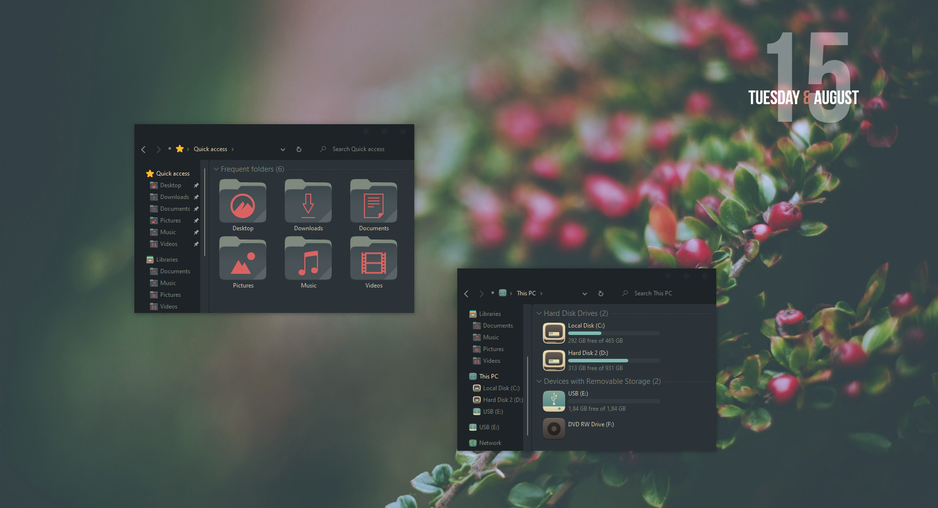 Everforest Icons Theme – Enable Windows Theme Customization