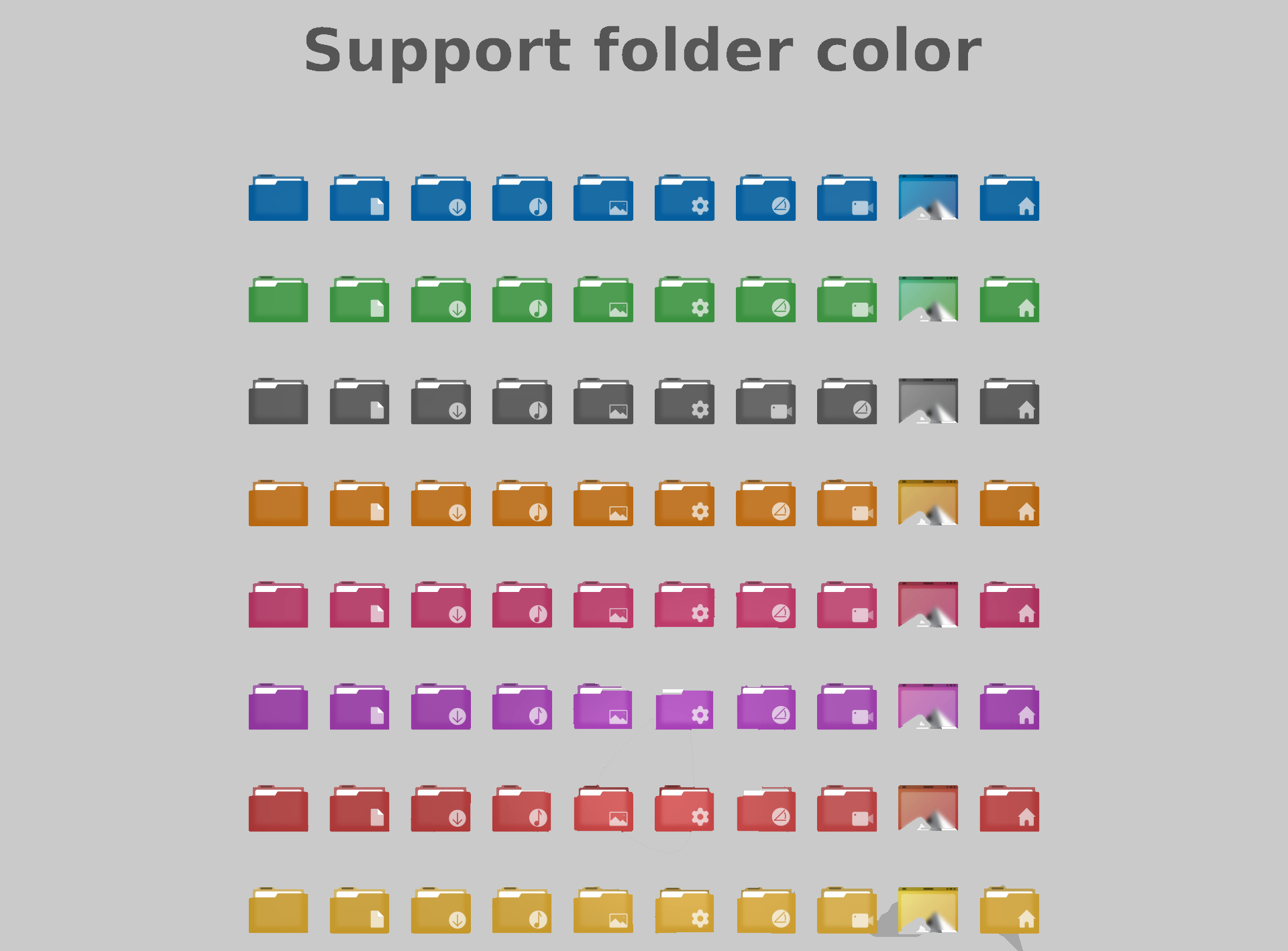 Fluent icons – Enable Windows Theme Customization