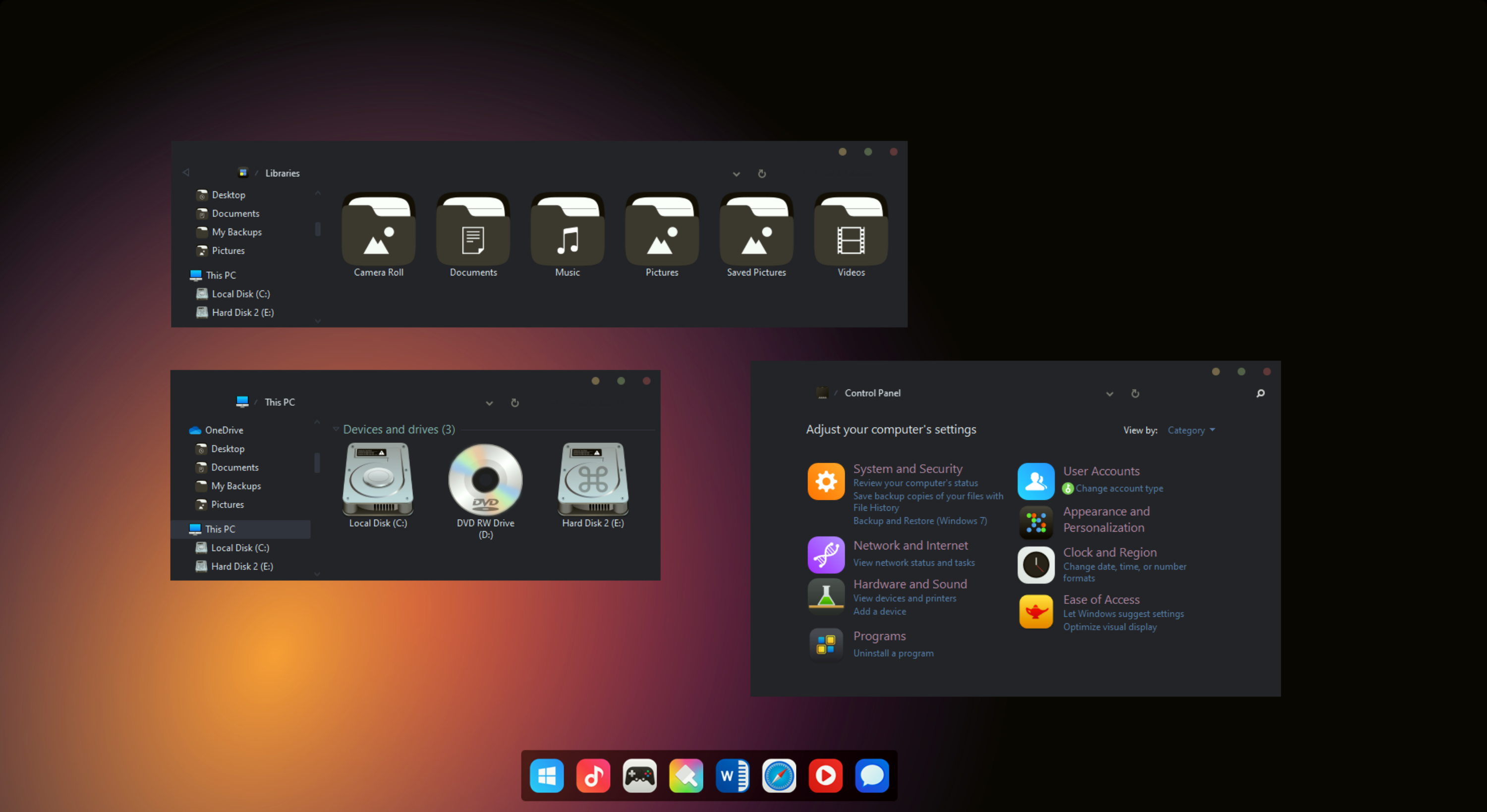Reversal Black 7TSP – Enable Windows Theme Customization