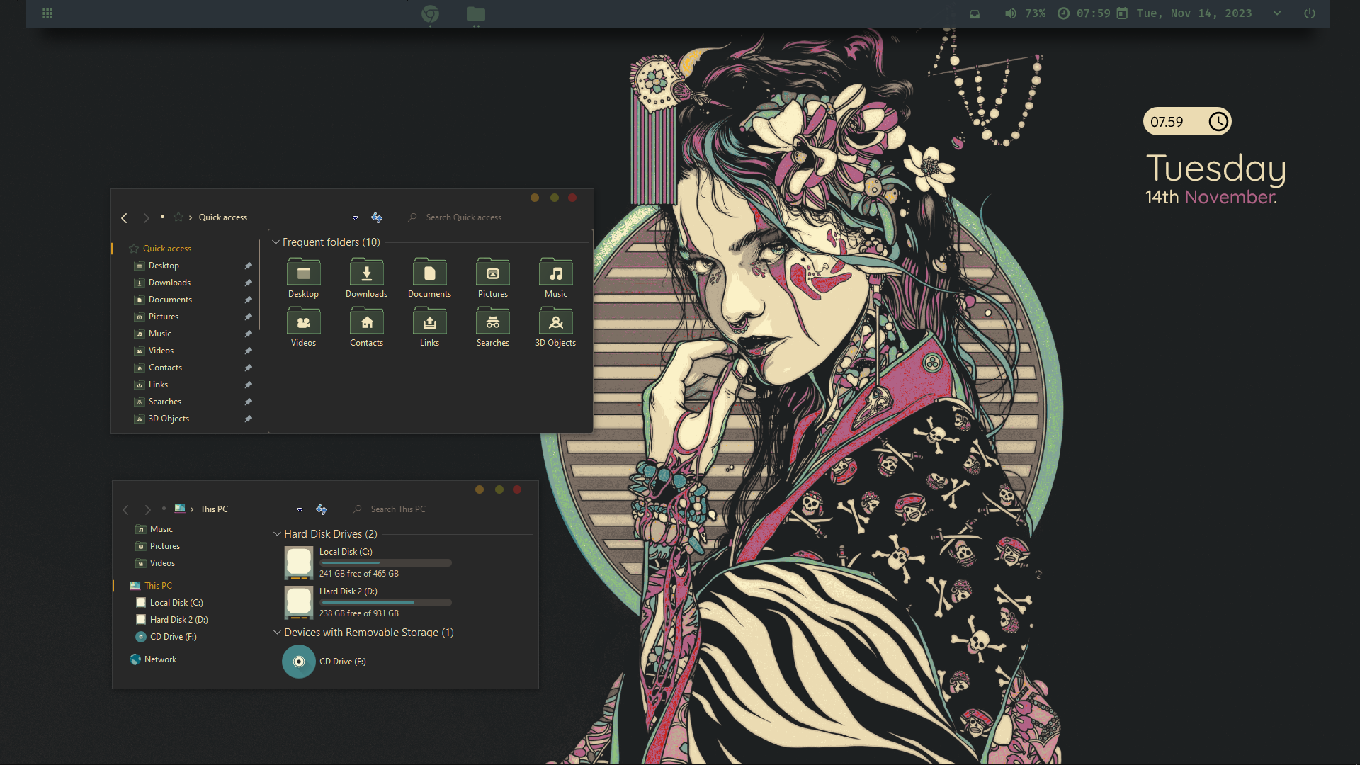Royal Gruvbox Icons Theme Enable Windows Theme Customization