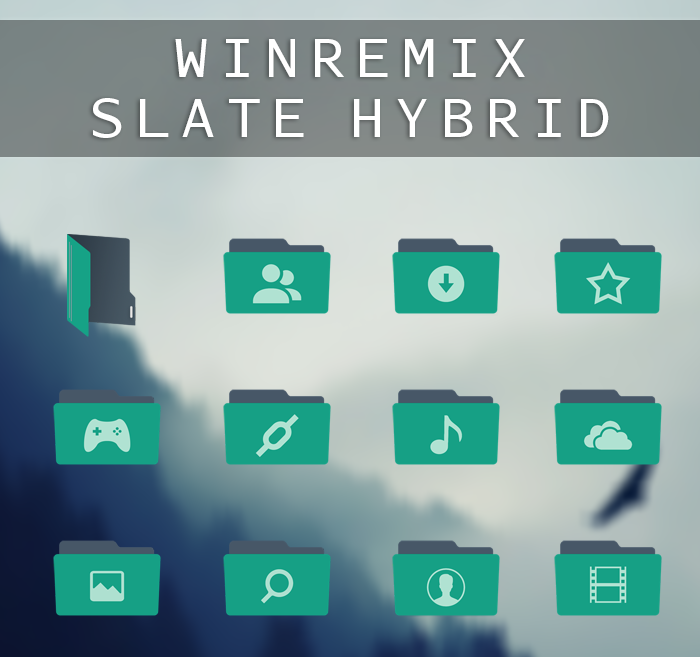 Winremix Slate Hybrid 7TSP - Enable Windows Theme Customization