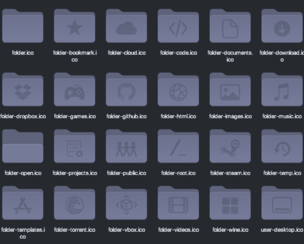 Colloid Grey Dracula IconPack 7TSP – Enable Windows Theme Customization