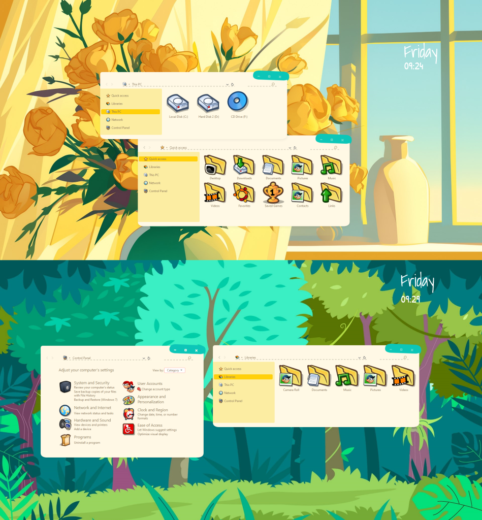 Gartoon Iconpack 7tsp Enable Windows Theme Customization