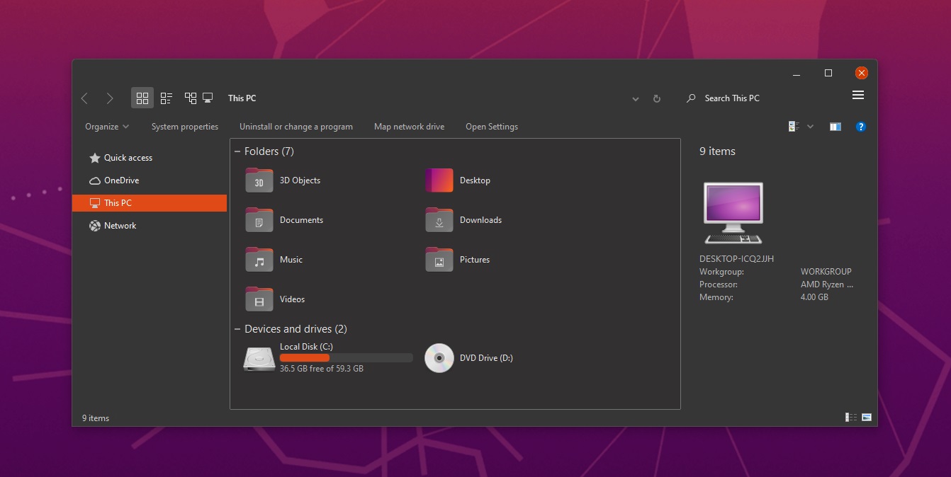 Ubuntu 20.04 Icon Pack for 7TSP - Enable Windows Theme Customization