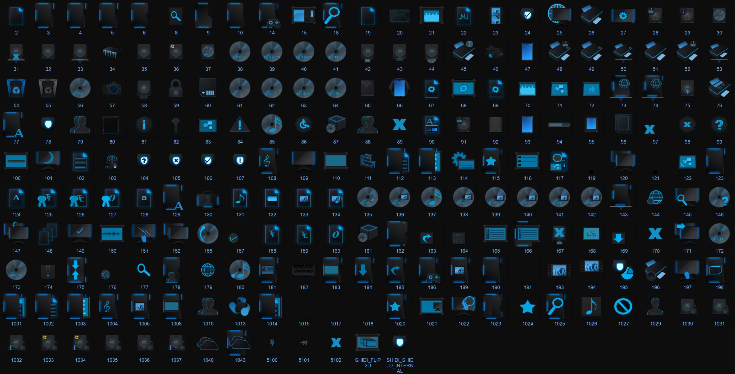 Gen-2 Plasma Blue v2 IconPack 7TSP – Enable Windows Theme Customization