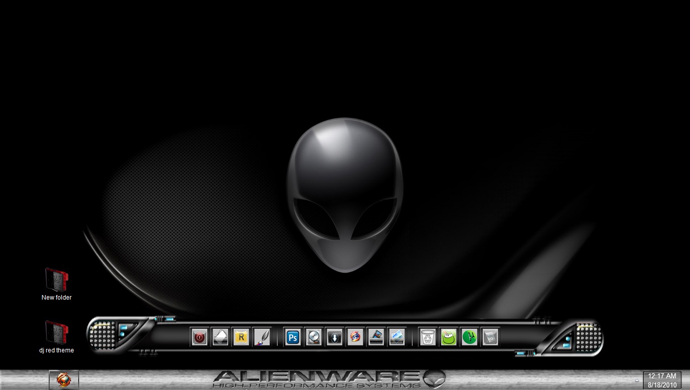 Alienlights for RocketDock – Enable Windows Theme Customization