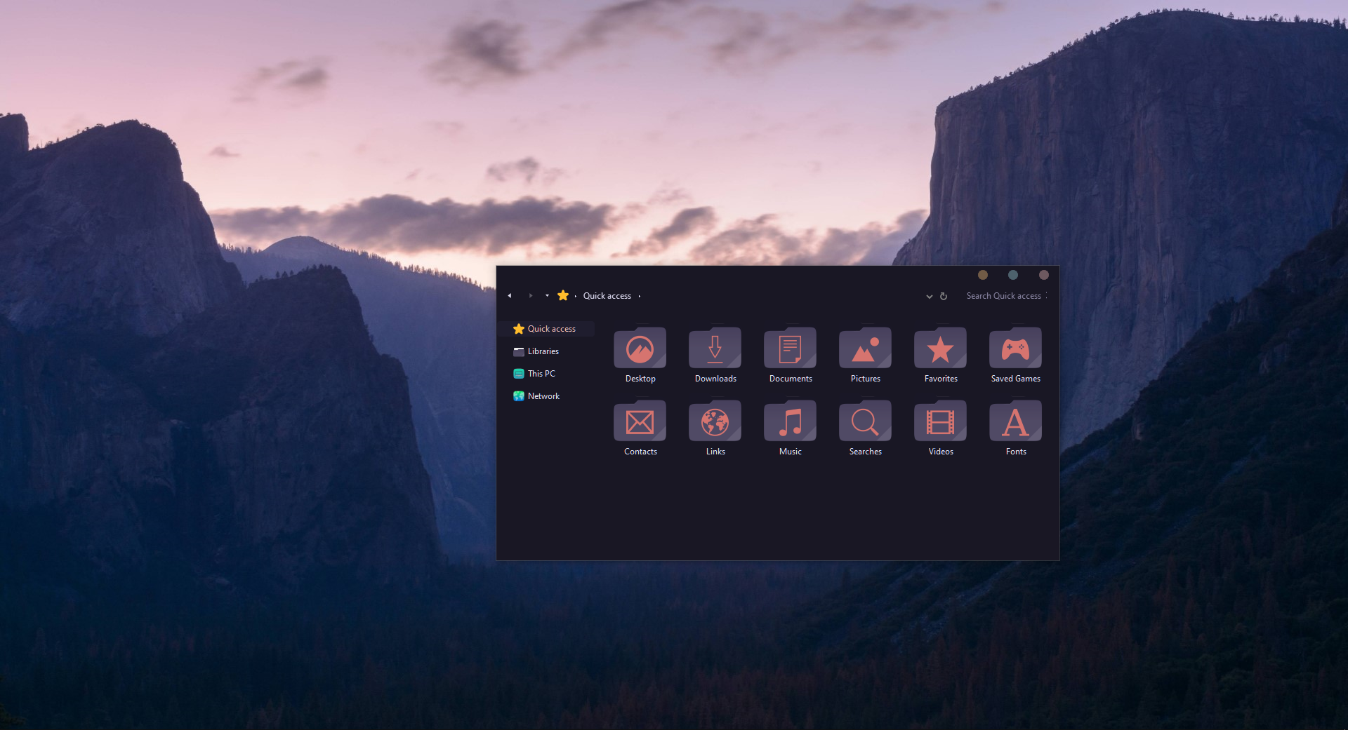Duskfox-Alt-2 IconPack 7TSP – Enable Windows Theme Customization