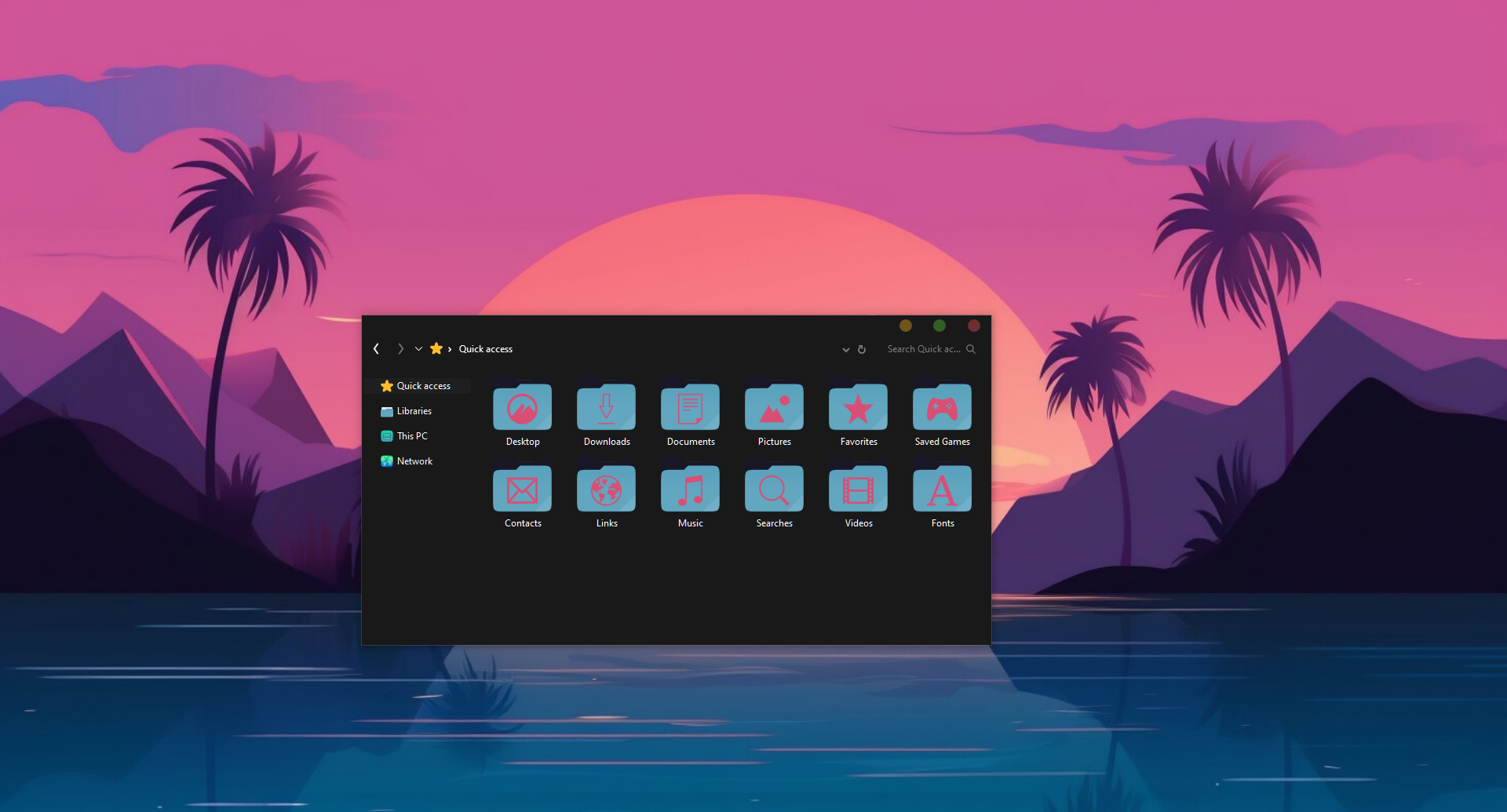 Duskfox-Alt-3 IconPack 7TSP – Enable Windows Theme Customization