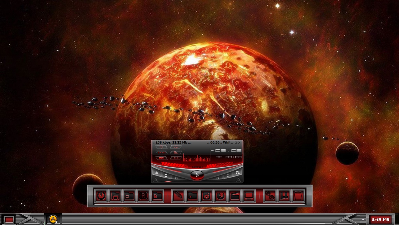 Majestic Metal for RocketDock – Enable Windows Theme Customization