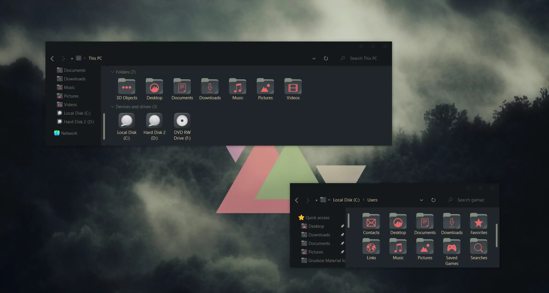 Material Everforest Icon Theme – Enable Windows Theme Customization