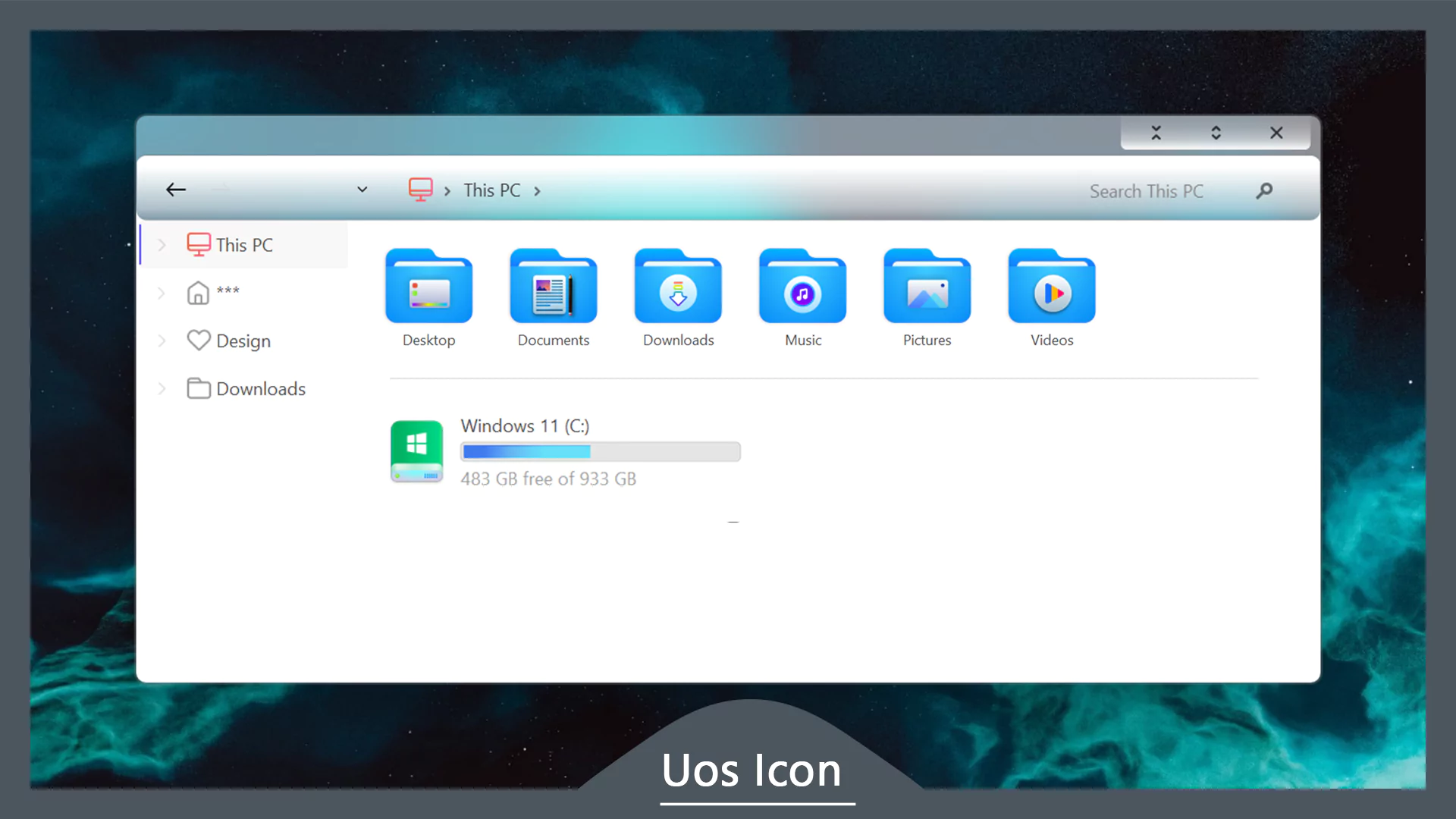Uos IconPack 7TSP – Enable Windows Theme Customization