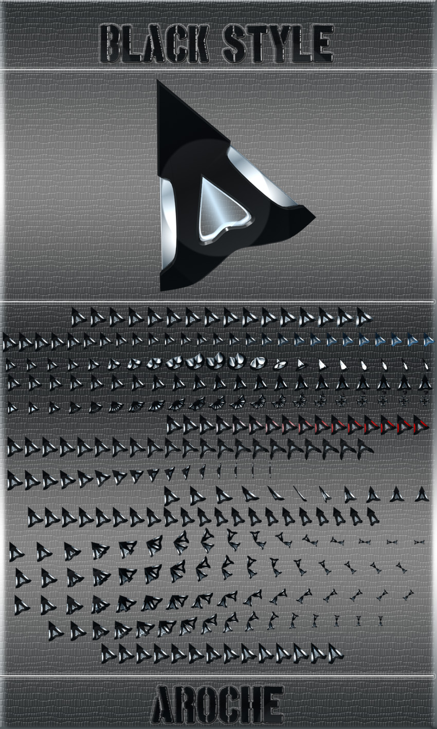 Black Style For Cursorfx Enable Windows Theme Customization