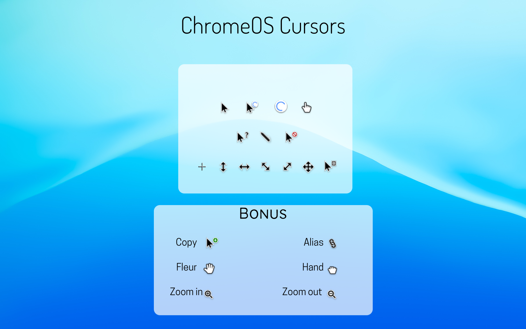 Chrome OS Cursor Pack – Enable Windows Theme Customization