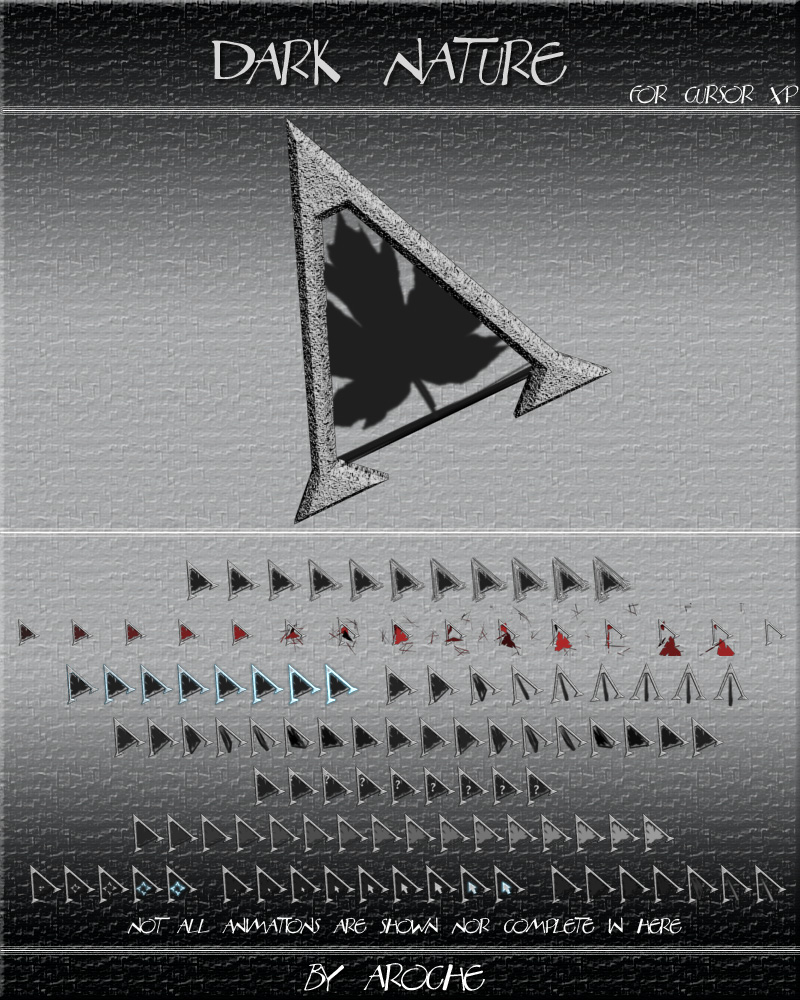 Dark Nature for CursorFX – Enable Windows Theme Customization