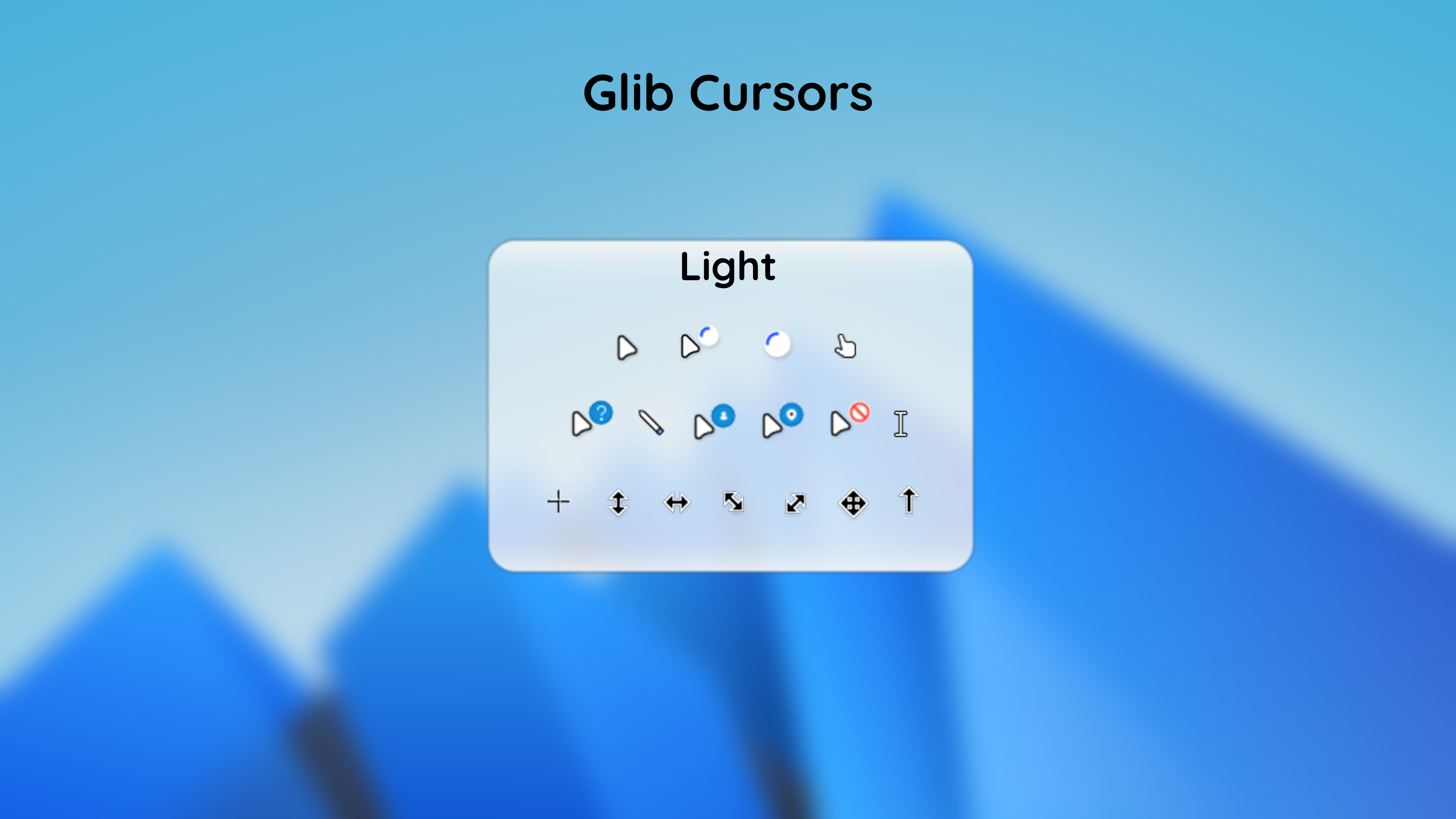 Glib Cursor Pack – Enable Windows Theme Customization