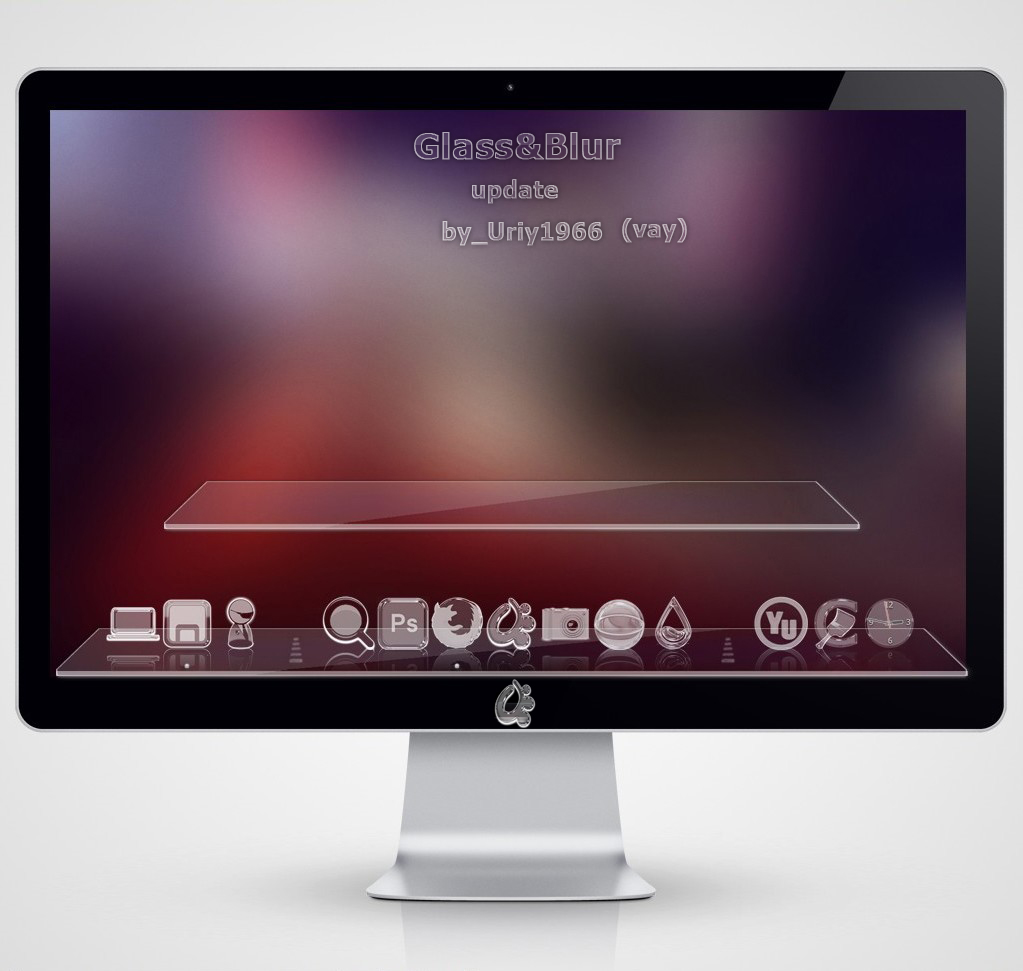 Glass and Blur Update for ObjectDock – Enable Windows Theme Customization