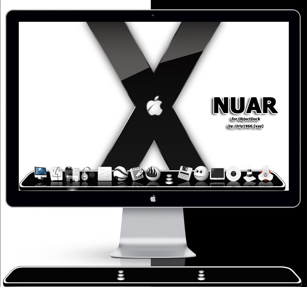 Nuar for ObjectDock - Enable Windows Theme Customization