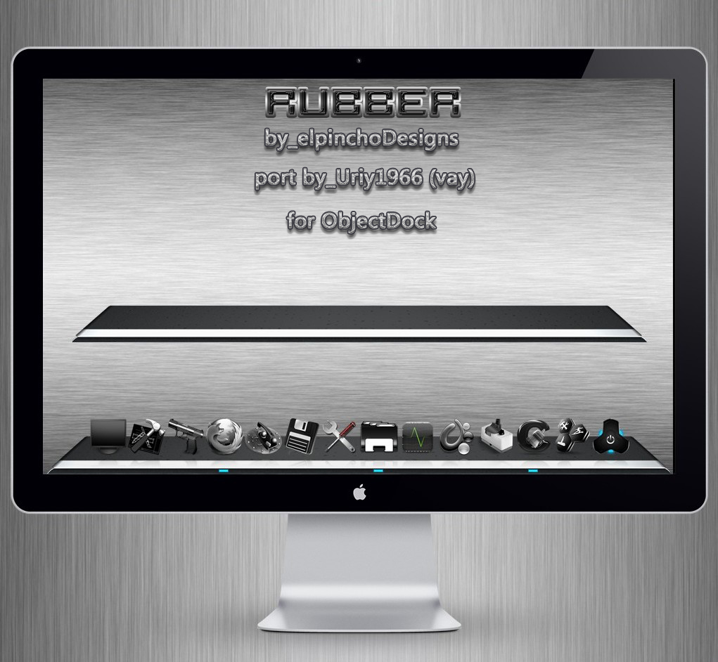 Rubber for ObjectDock - Enable Windows Theme Customization