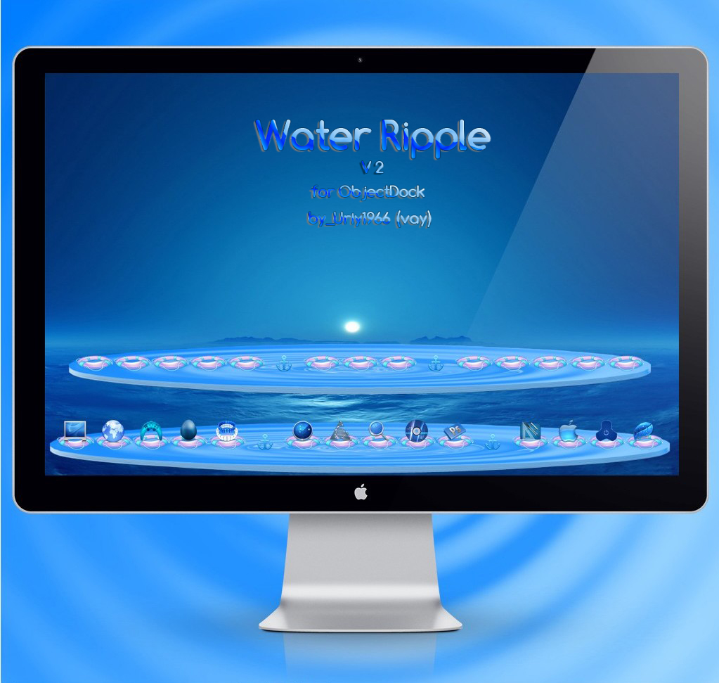 Water_RippleV2 for ObjectDock - Enable Windows Theme Customization
