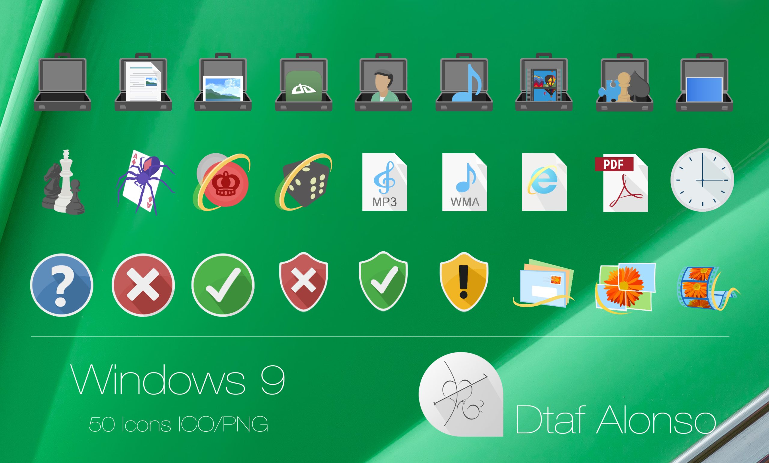 Windows 9 #2 Icons – Enable Windows Theme Customization