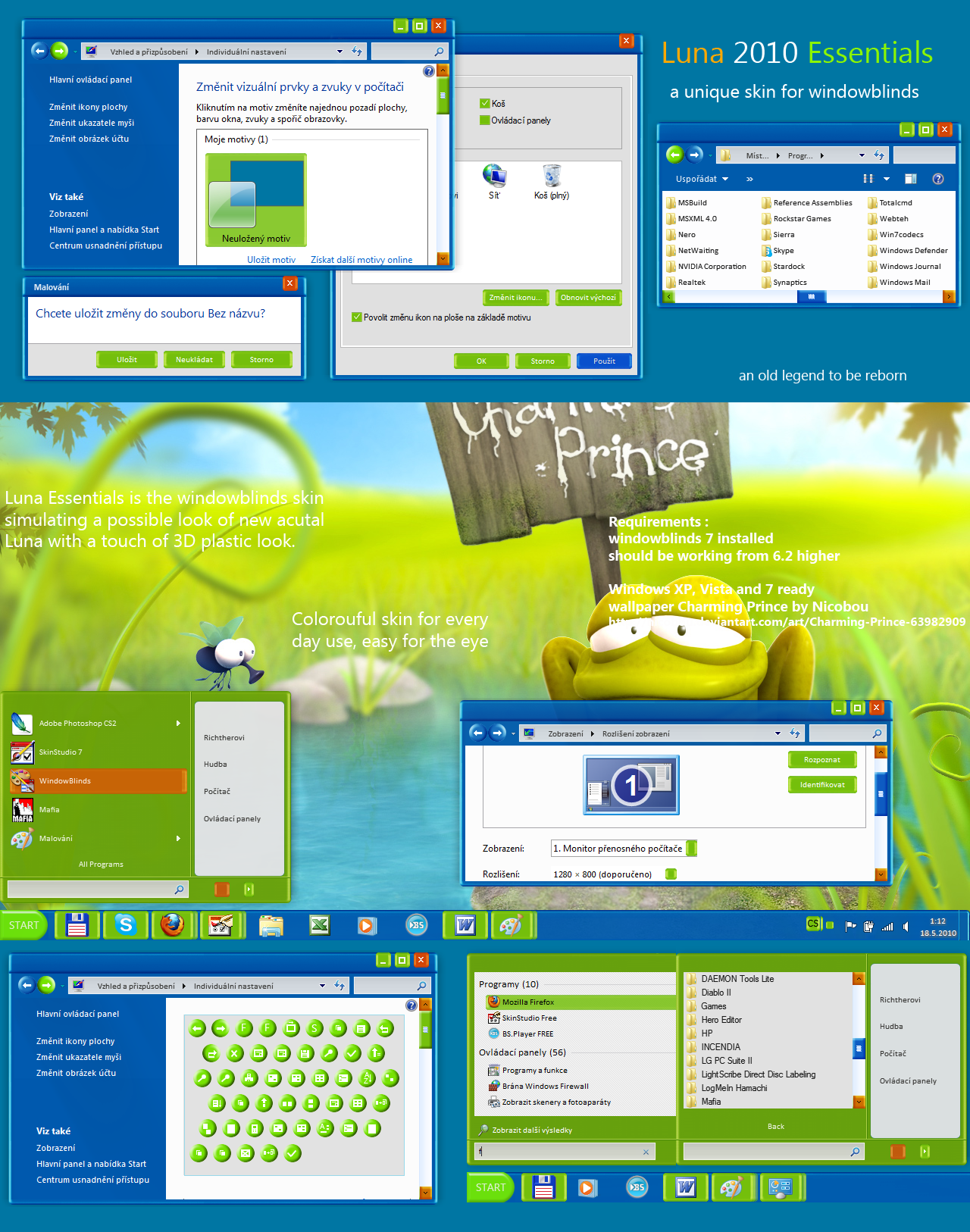 Luna 2010 Essentials for Kids for WindowBlinds – Enable Windows Theme ...