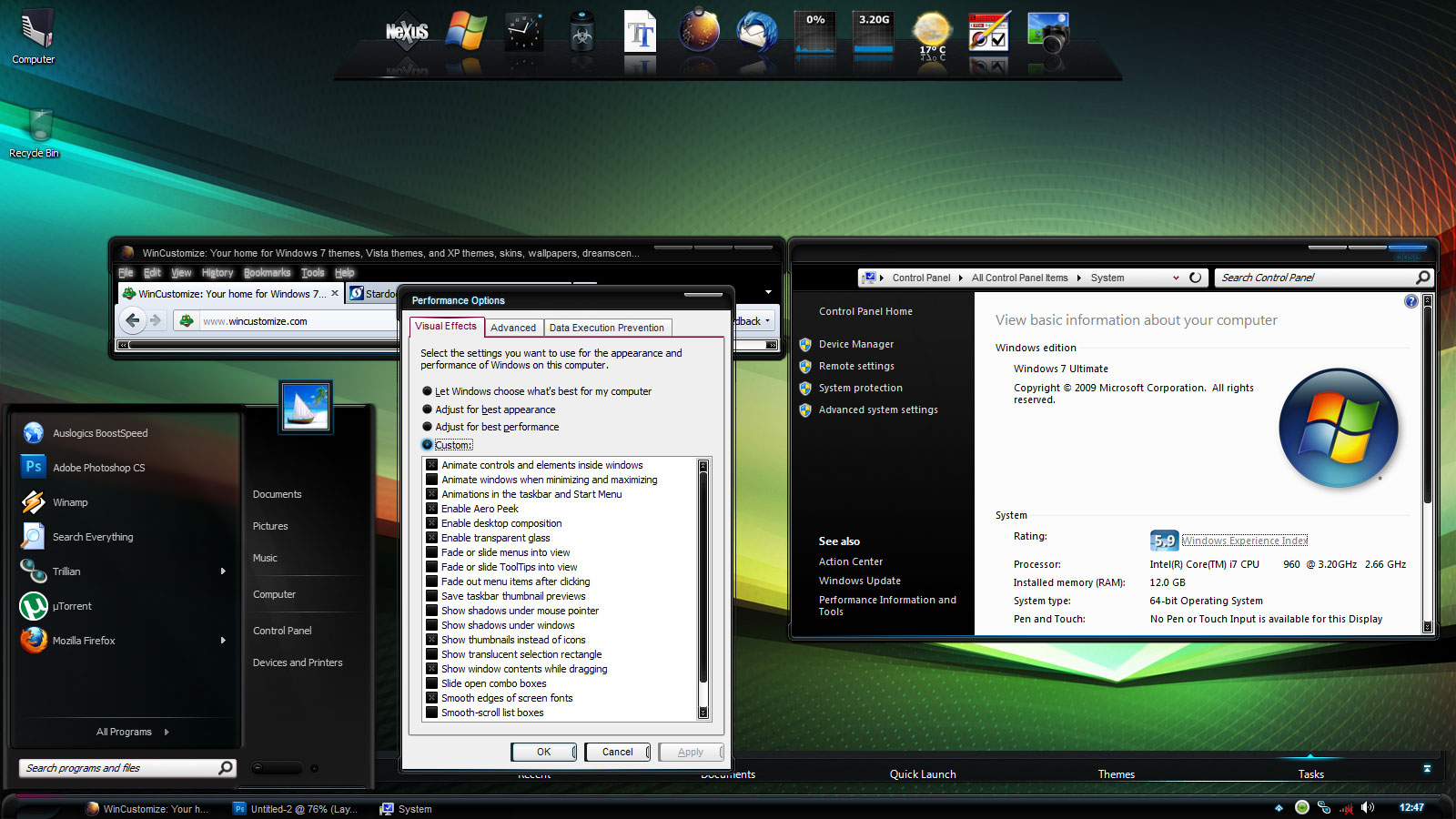 Serica for WindowBlinds – Enable Windows Theme Customization