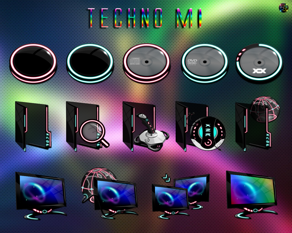 Techno Mi IconPack 7TSP - Enable Windows Theme Customization