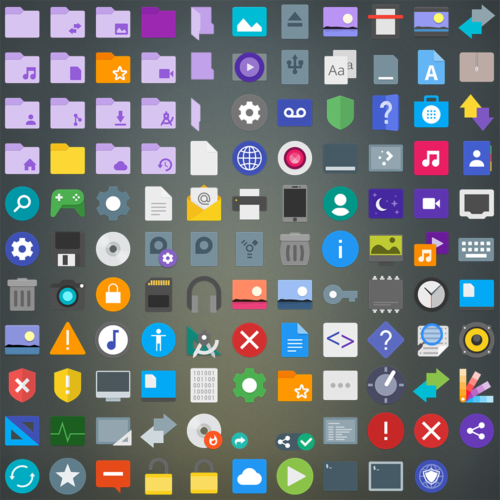ZorinPurple-Dark IconPack 7TSP - Enable Windows Theme Customization