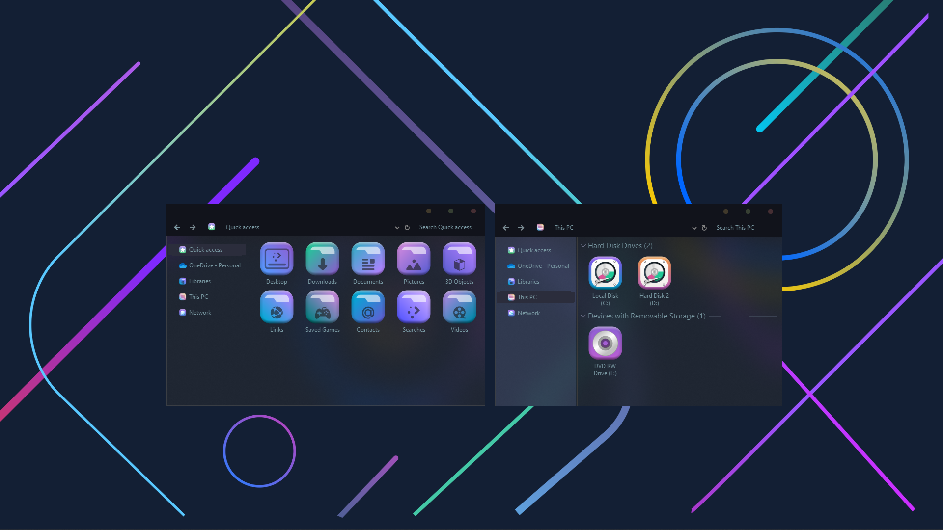Aretha Icon Theme - Enable Windows Theme Customization